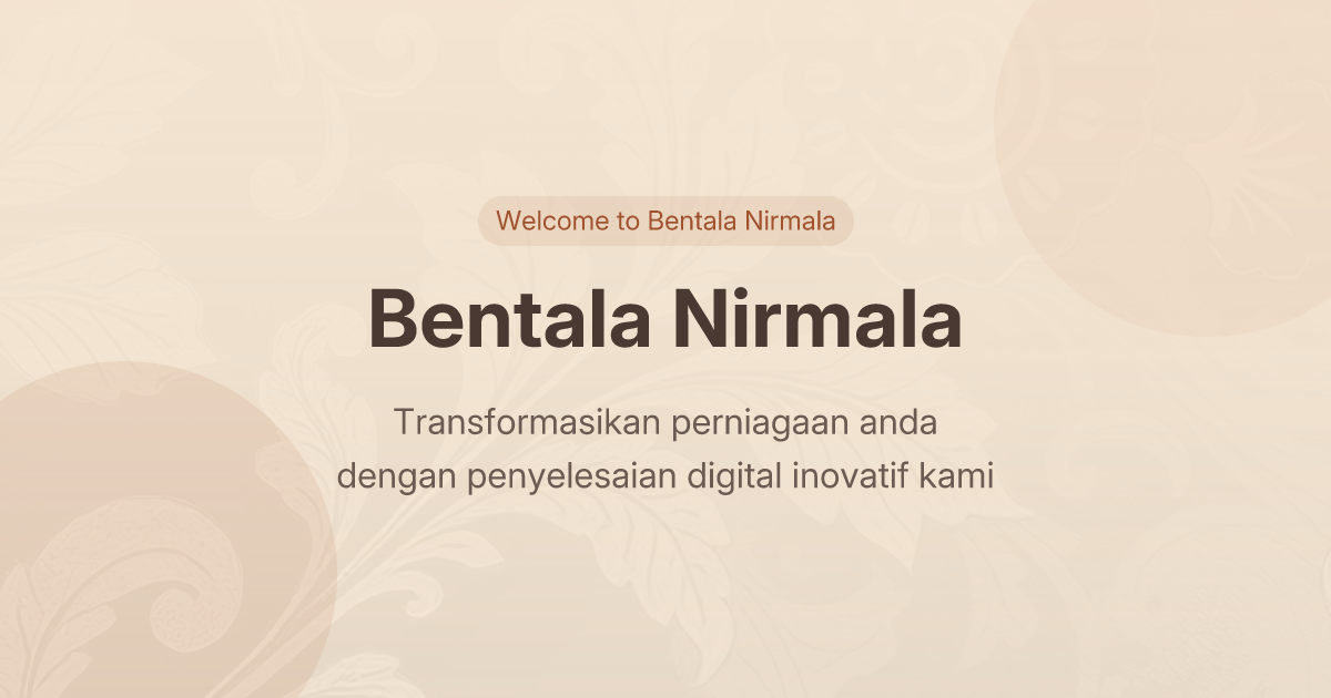 Bentala Nirmala